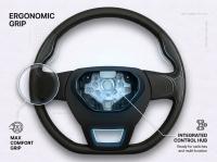 China DZ97259460508 SHACMAN Multifunction Steering Wheel Assembly for F3000 X3000 Truck for sale