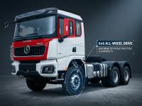 China SHACMAN X5000 6x6 460HP All Wheel Drive Diesel Tractor Truck for Rough Terrain for sale