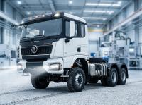 China SHACMAN X5000 6x6 460HP Diesel Tractor Truck Prime Mover for Heavy Haulage for sale