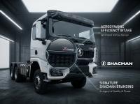 China SHACMAN X5000 6x6 460HP Diesel Tractor Truck High Roof Sleeper for Long Haul for sale
