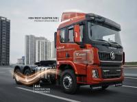 China SHACMAN X3000 6x4 430HP Long Haul Tractor Truck High Roof Sleeper Cab for Highway Logistics for sale