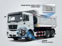 China SHACMAN F3000 6x4 430HP Reinforced Mining Tipper Truck SX3255JR384 Heavy Duty Dump Body for sale