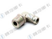 China DZ9112530260 Heavy Duty Truck Expansion Tank Return Water Joint Pipe Fitting for SHACMAN F3000 X3000 Mining for sale