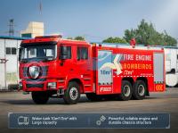 China SHACMAN F3000 6x4 Water Tank Fire Truck 12000L Fire Fighting Vehicle Municipal Fire Engine for sale