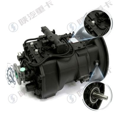 China SZ922700005 Transmission Assembly Gearbox 9 Speed Manual For SHACMAN F3000 X3000 Heavy Truck for sale