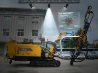 China JK930 Truck Mounted DTH Drilling Rig 300m Deep Borehole 350mm Hammer Hard Rock Machine for sale