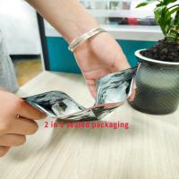 China Stand Up Pouch Food Packaging Printed Food Grade Paper Bag Custom Logo Mylar Bag Window Resealable Zip Beef Jerky Pouch for sale