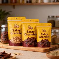 China Gravure Printing Custom Multi Flavor Beef Jerky Packaging Bags Zipper Top Smell Proof Stand Up Pouch 3.5g Mylar Bag for sale