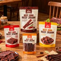 China PE al Plastic Custom Order Need Flavor Beef Jerky Packaging Plastic Bag Food Grade Smell Proof Aluminum Foil Zipper Pouch Stand Matte Holographic Mylar Bag for sale