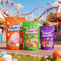China Food Grade PET VMPET PE Plastic Bag Personalized Custom Packaging Printing Recyclable Repeat Seal Candy Bar Chocolate Stick for sale