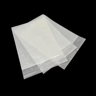 China Accepted Logo Mini Semi Disposable Transparent Biodegradable Glassine Wax Paper Bag Embossed Envelope Olive Oil Recyclable for sale