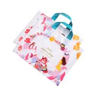 China Shoes Clothing Industrial Customized Color Soft Ring Mylar Bag Commodity Gift Packaging UV Printing Logo Plastic LDPE for sale