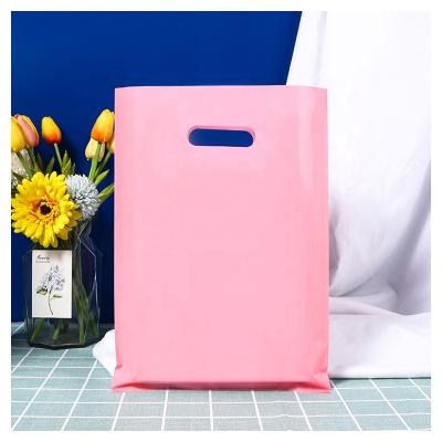 China Customized Color Glossy Plastic Retail Merchandise Bags Featuring Pet Vmpet Pe Material Structure Suitable For Retail Stores for sale