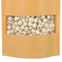 China Food Grade Material Kraft Paper Bag Printed Frosted Stand Up Pouch Custom Order Eco Biodegradable Ziplock Food Packaging Bags for sale