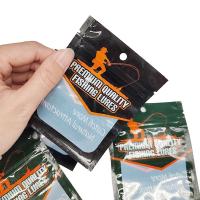 China Recyclable Printed Lure Packaging Fishing Bags Custom Reusable Plastic Packaging Bag Worm Bait Material Structure PET VMPET PE for sale