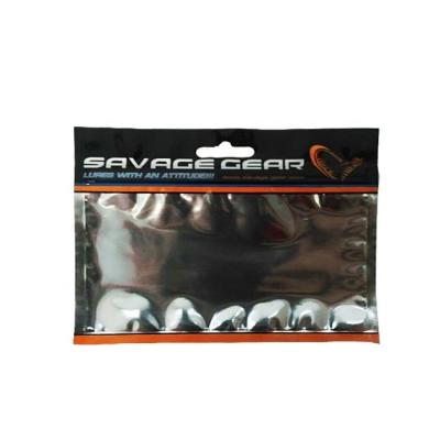 China Packaging Industrial Custom Logo Printed Stand Up Pouch Plastic Mylar Zipper Bag for Fishing Lure Hooks Bait Custom Order for sale