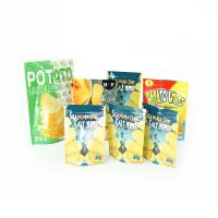 China Recyclable Customized Printed Plastic Snack Stand Pouch Zipper Tear Notch Food Grade Mylar Potato Chips Almond Food Bags for sale