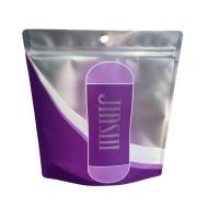 China T-Shirt Bag Custom Plastic Resealable Packaging Pouch Plastic Mylar Smell Proof Suitable Underwear T-Shirts Clothing for sale