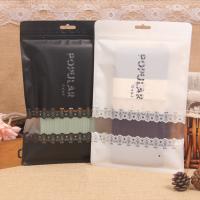 China Waterproof Zipper Bag Custom Mylar Reusable Seal Plastic Pouch Customer Logo Printing for Clothing Underwear TShirts Pantyhose Hats for sale