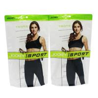 China Waterproof Zipper Bag Custom Mylar Reusable Seal Plastic Pouch Customer Logo Printing for Clothing Underwear TShirts Pantyhose Hats for sale