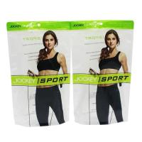 China Ziplock Stand Bag Custom Printed Biodegradable PP Material Resealable Packaging Window Zipper Seal Smell Proof Clothing for sale