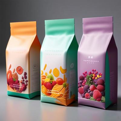 China Stand Up Pouch Customized Size Biodegradable Foodbag Zipper Self Sealing Foil Mushroom Mylar Packaging Packaging Pouch for sale