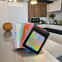 China Retort Pouch Printed Holographic Smell Proof Food Grade Plastic Bag Zipper Resealable Biodegradable Mylar Bag Window PET VMPET PE Film for sale