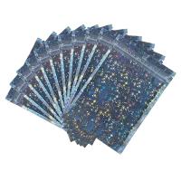 China Food Industrial Customized Transparent Holographic Mylar Film Biodegradable Plastic Zipper Bag Recyclable Aluminum Foil Bag Gravure Printing for sale