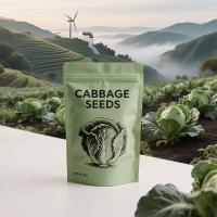 China Customized Logo Printing Aluminum Seed Plastic Bag Reused Sealed Anti insect Aluminum Foil Zipper Bag Packaging Solution for sale