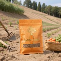 China Agriculture Industrial Packaging Plastic Bags Custom Embossed Logo Hot Silver Gold Texture Packaging for Various Crop Seeds for sale
