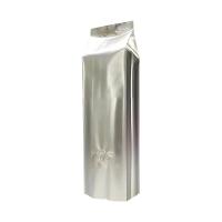 China PE PET Plastic Recycled Materials Smell Proof Center Sealed Aluminum Foil Pouch Resealable Packaging for Food Coffee Beans for sale
