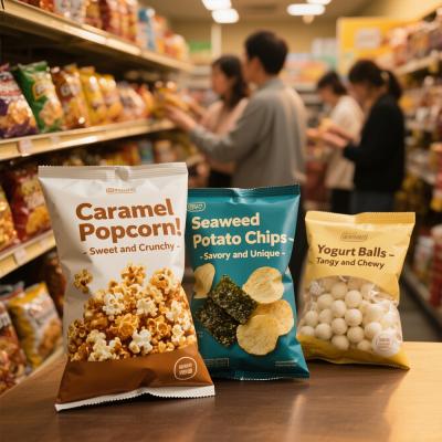 China Smell Proof Custom Order Mylar Plastic Bag Aluminum Foil Flower Packaging Chips Popcorn Cake Eco Friendly Biodegradable for sale