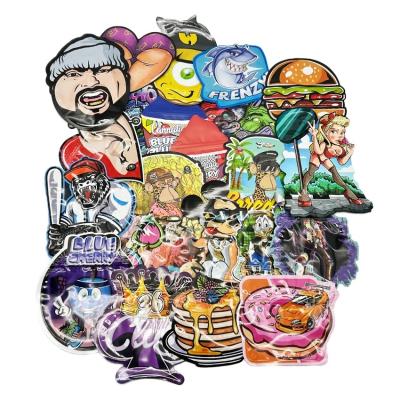 China Food Grade Customized Die Cut Mylar Bags | PET VMPET PE Smell Proof Shaped Packaging Zipper Pouch for Edibles Candy Gummies Retail Printed Bags OEM for sale