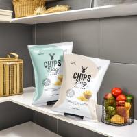 China Smell Proof PE Plastic Chips Bag Customized Aluminum Foil Food Pouch Packaging Heat Sealed Snack Candy Self Sealing Mylar Bag for sale