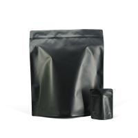 China Moisture Proof Customized Stand Up Pouch 3.5 7g Smell Proof Matte One Side Transparent Bag ZipLock Mylar Bags Candy Packaging for sale