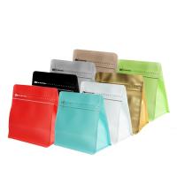 China ALPE Plastic Matte Black Zipper Lock Stand Pouch Aluminum Foil Coffee Packaging Bag Air Valve Mylar Storage Food Bag for sale