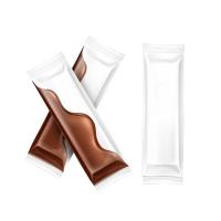 China Recyclable Packaging Heat Seal Chocolate Wafer Matcha Milk Dark Chocolate Biscuit Exotic Sweets Exotic Snacks for sale