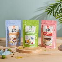China Custom Order Recyclable Biodegradable PET Coffee Snack Bags Stand Up Pouch Packaging with Window Nut Food Packaging Odor Free for sale