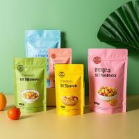 China Customized Color Retail Customization Resealable Zipper Aluminum Foil Stand Up Pouch Candy Food Packaging Mylar Bags Customized Logo Printing for sale