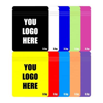 China Zipper Sealing Hamburger Food Packaging Printed Ziplock Plastic Bag Aluminum Foil Seal Proof Candy Dessert Chocolate for sale