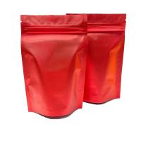 China Food Industrial Custom Order Eco-friendly Smell Proof Aluminum Foil Soft Touch Bag Plastic Zipper Mylar Bag Gummy Packaging for sale