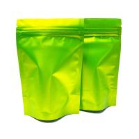 China Food Industrial Custom Order Eco-friendly Smell Proof Aluminum Foil Soft Touch Bag Plastic Zipper Mylar Bag Gummy Packaging for sale