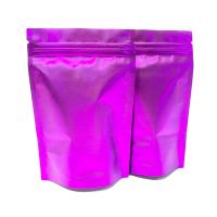 China Food Industrial Custom Order Eco-friendly Smell Proof Aluminum Foil Soft Touch Bag Plastic Zipper Mylar Bag Gummy Packaging for sale