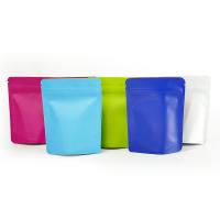 China Recyclable Stock Customized Soft Touch Flat Mylarbag Die Cut Mylar Bag Ziplock Shape Packaging Bag Stand up Pouch for Food for sale