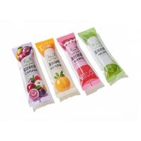 China Food Snack Packaging Custom Logo Printed Recyclable Three Side Seal Plastic Mylar Bags for Beverages Jellies Liquids for sale