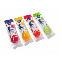 China Food Snack Packaging Custom Logo Printed Recyclable Three Side Seal Plastic Mylar Bags for Beverages Jellies Liquids for sale