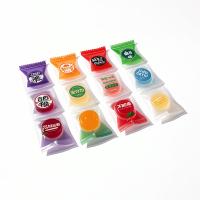 China Food Snack Packaging Custom Logo Printed Recyclable Three Side Seal Plastic Mylar Bags for Beverages Jellies Liquids for sale