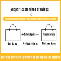 China Retort Pouch Plastic Bags Large Capacity Die Cut Handle Printed Personalized Logo Customized Shopping Bags CPE Material for sale