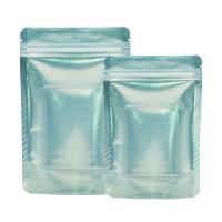 China Gravure Printing Zipper Top Resealable Food Packaging Transparent Plastic Tray Aluminum Mylar Film Bag Biodegradable 4x5 4x6 Inch for sale