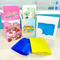 China Custom Order Biodegradable PE Packaging Bags Smell Proof Mylar Bag Printing OEM Service Accepted Various Food Grade Color Card Boxes for sale